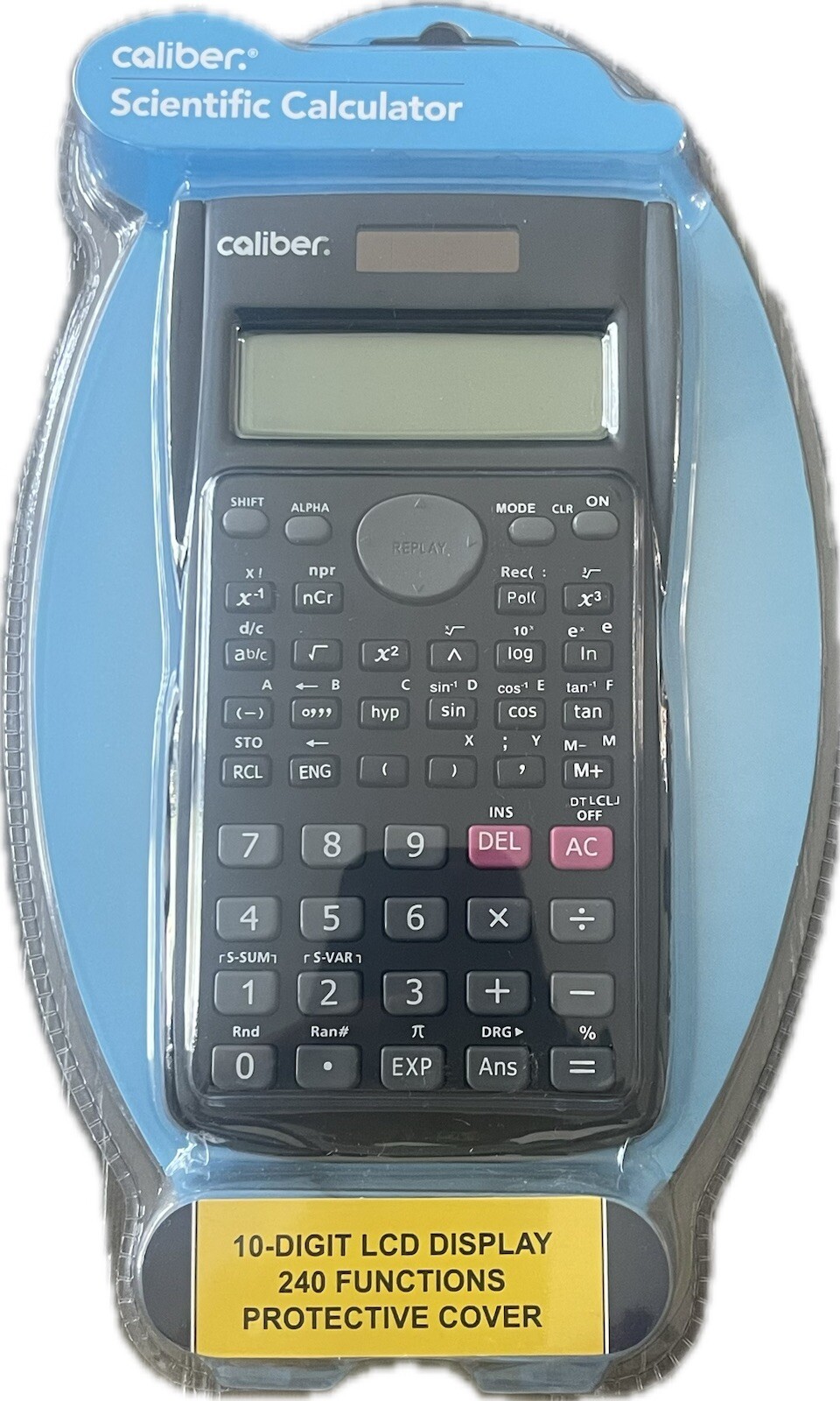 Caliber Handheld Desktop Scientific Calculator w/ Hard Cover ...
