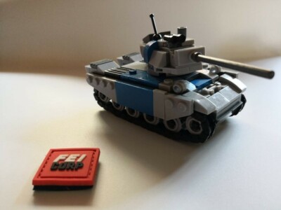 Command and Conquer: Red Alert 2 custom Allies Grizzly Tank (MBT) Lego ...