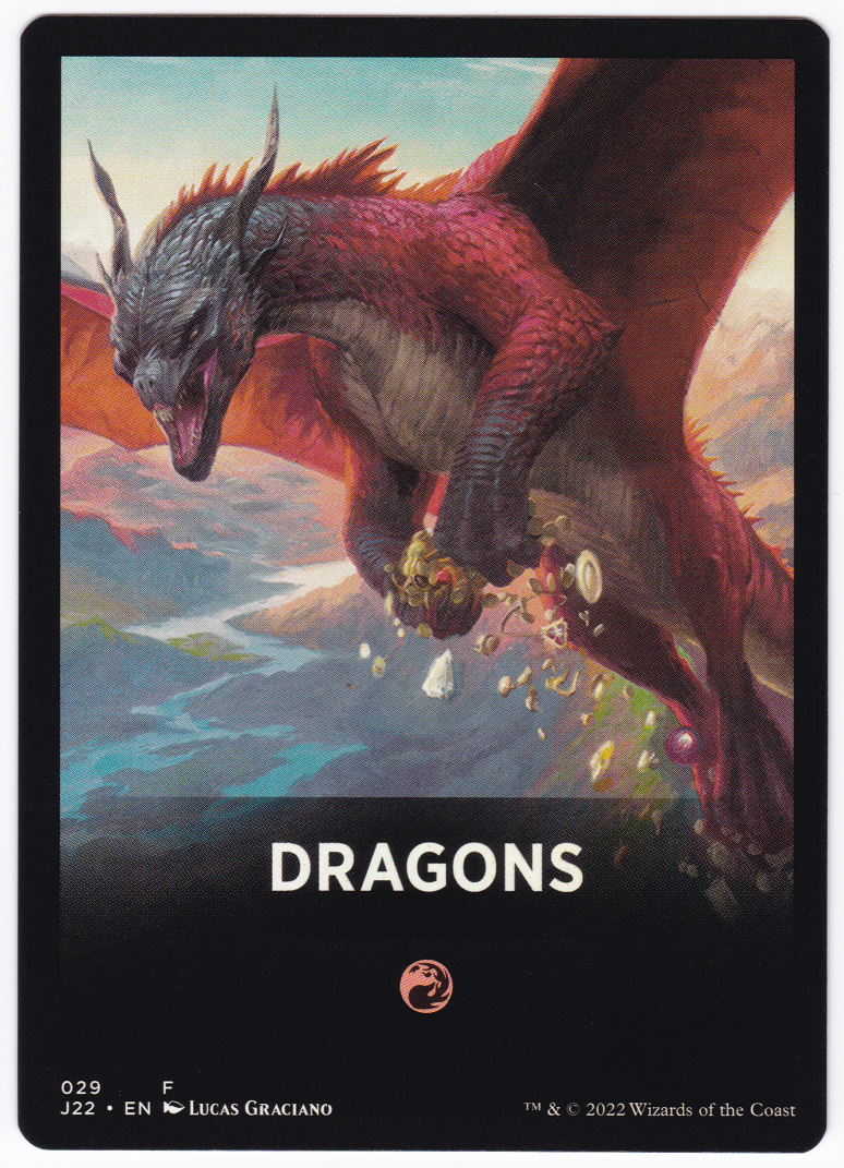 MTG Jumpstart 2022 Theme Card Token Dragons #029 PLAYSET 4x x4 | eBay