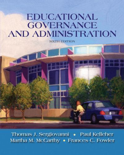 Educational Governance and Administration, Hardcover by Sergiovanni ...