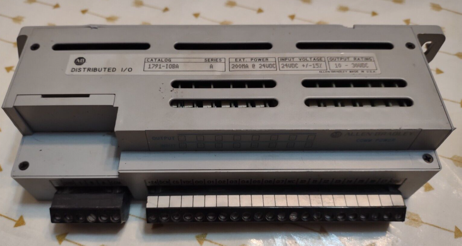 Allen-Bradley 1791I0BA SERIES B Distributed I/O Block Series | eBay