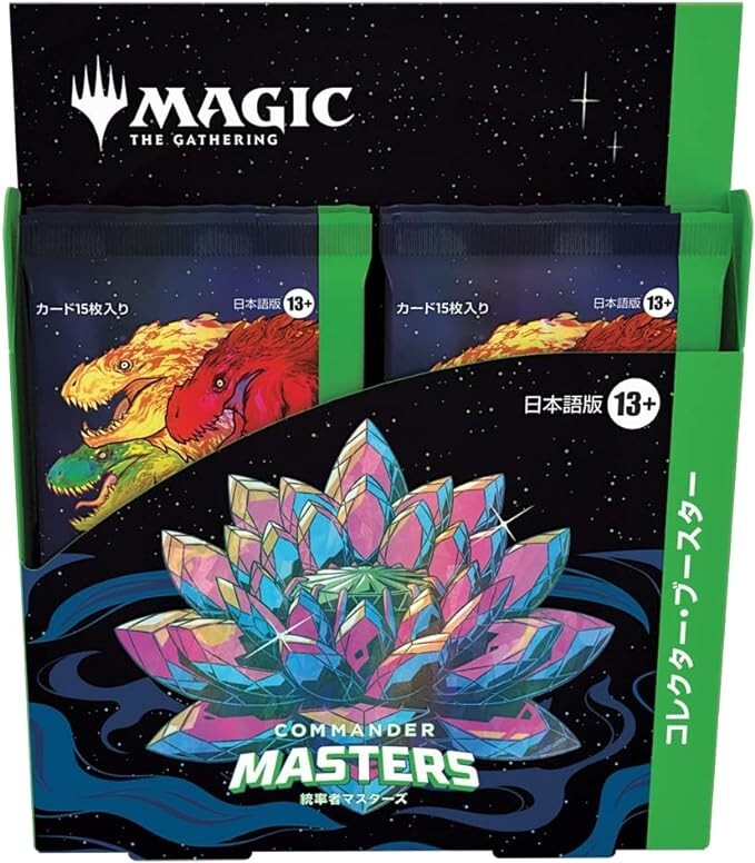 Magic: The Gathering Commander Masters Collector Booster Japanese 4Pack ...