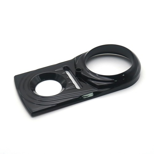 Black Dash Panel Insert Cover For Harley Heritage Softail Dyna Wide ...