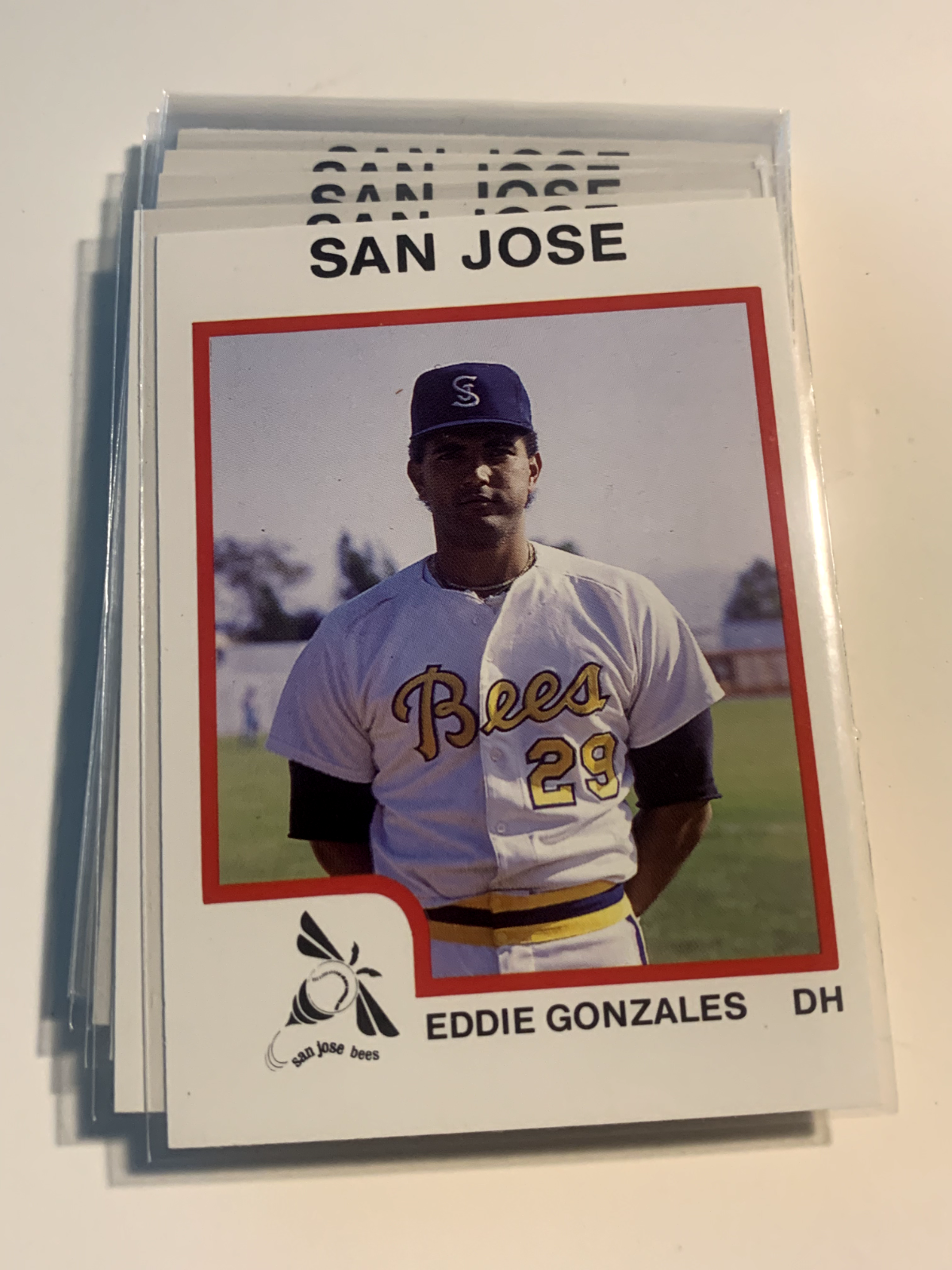 EDDIE GONZALES 1987 ProCards San Jose Bees | eBay