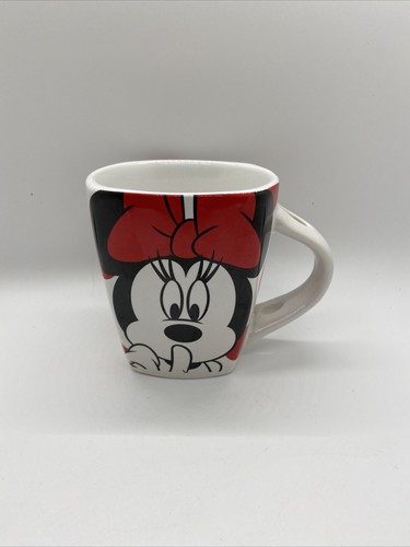 Disney Minnie Mouse "Shhh.. I'm Taking a Time-Out" Red/White Coffee Mug ...