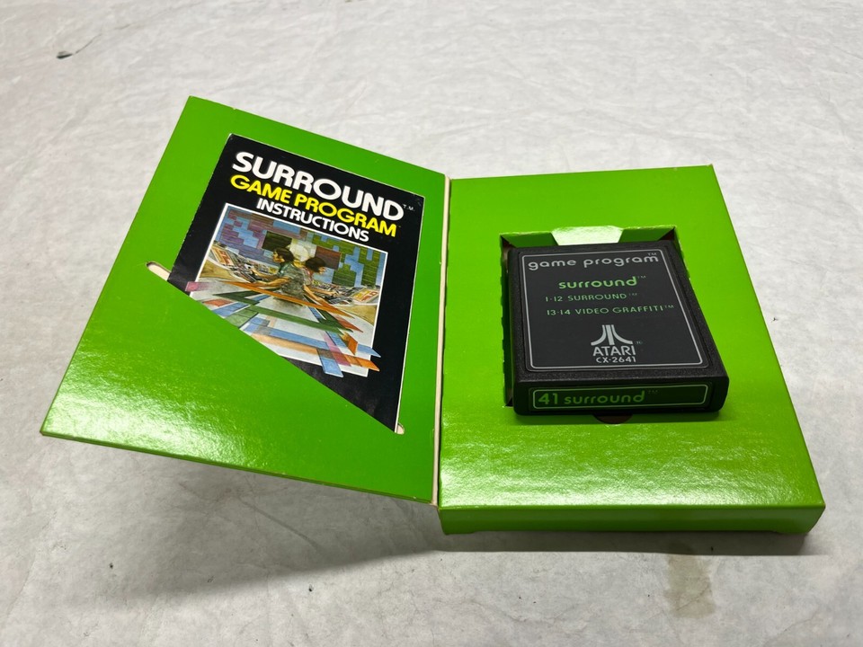 1977 ATARI Original Launch Gatefold Game Boxes Complete LOT 8 RARE ...