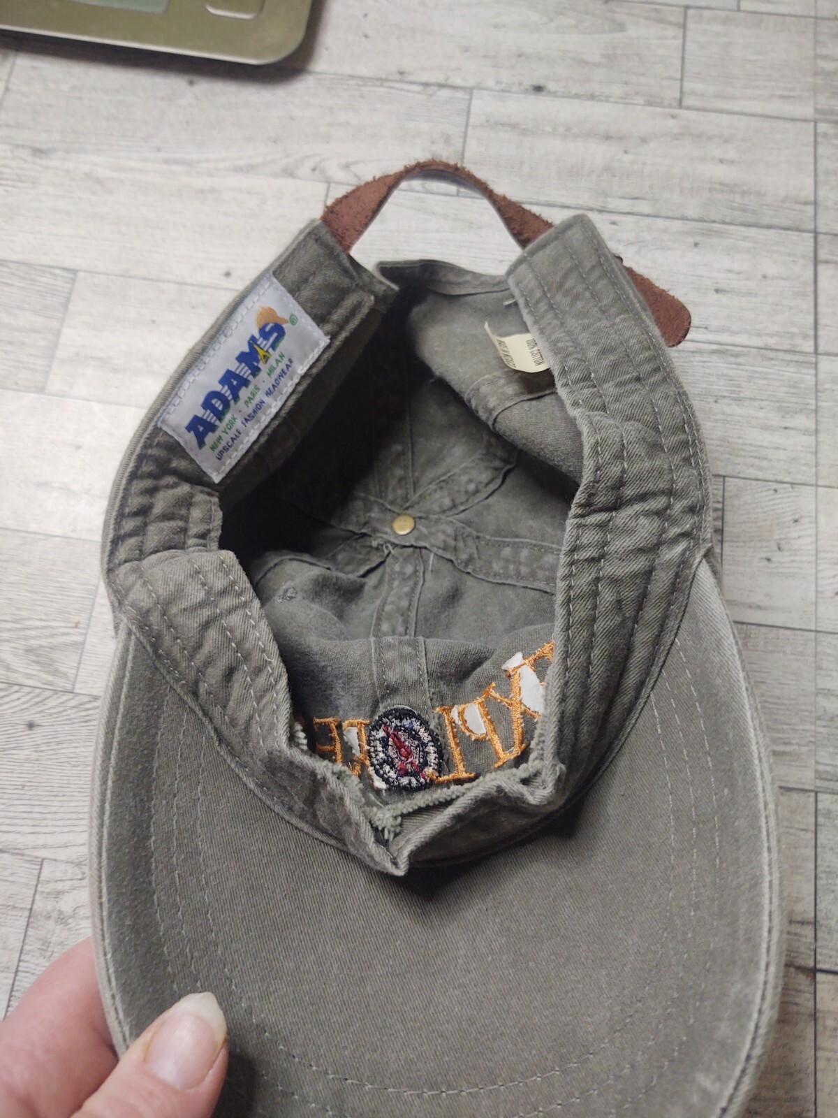 Explore Hat Compass Logo By Adams With Leather Strap … - Gem