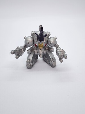 Digimon Silver MetalKabuterimon 2002 Mini Figure H-T Bandai Digital ...