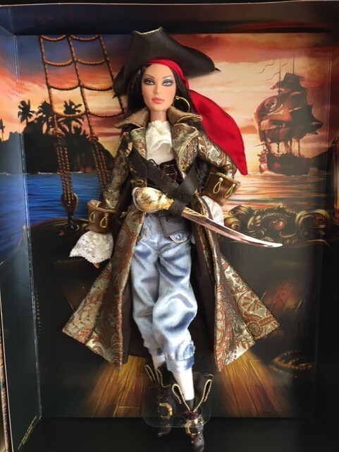 Barbie THE PIRATE 2007 #K7972 - Mattel Barbie Collector Gold Label ...