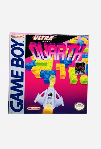 Nintendo Game Boy Quarth Vintage Authentic CIB Cartridge Gameboy Puzzle ...