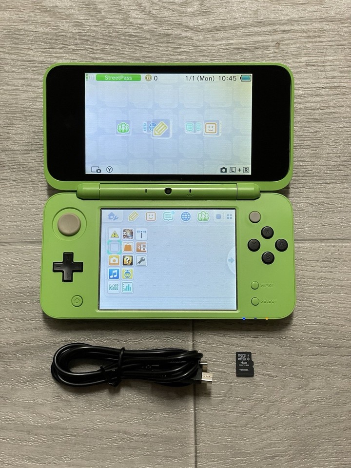 New Nintendo 2DS XL LL Minecraft Creeper Edition Console Charger USA ...