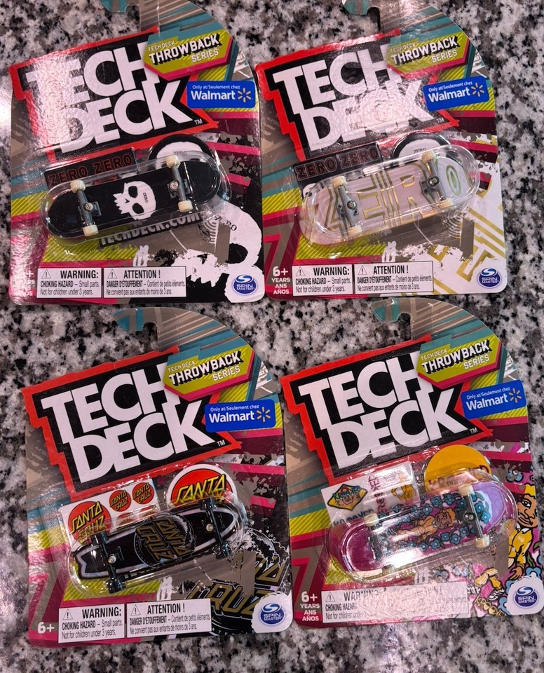 Tech Deck Ultra Rare VHTF (Lot E) All Decks Included! Throwback Walmart Excl | eBay