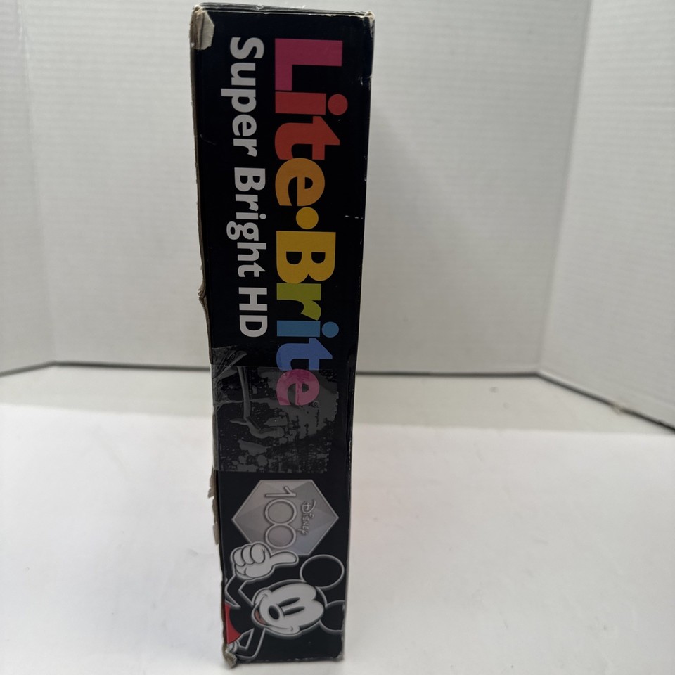 Lite Brite Disney Super Bright High Definition,100 Years of Wonder NIB ...