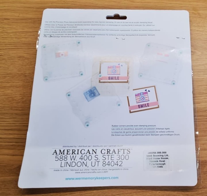 WE R MEMORY KEEPERS PRECISION PRESS STAMPING PLATFORM USED AND NEW ...