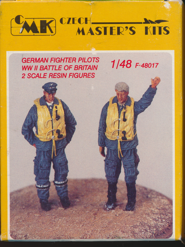 CMK F-48017 German Fighter Pilots WWII Battle of Britain Two Figures 1/ ...