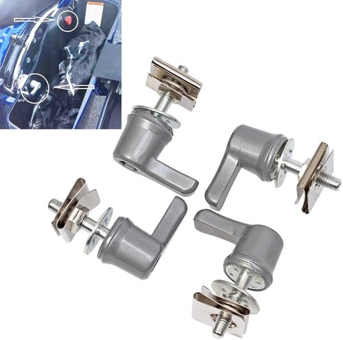 Saddlebag Lever Lock Bolts Nuts Kit Mounting Set for Harley with ...