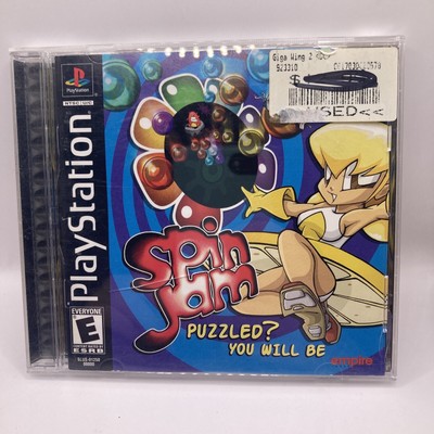 Spin Jam (Sony PlayStation 1, 2000) PS1 CIB Complete w Manual ...