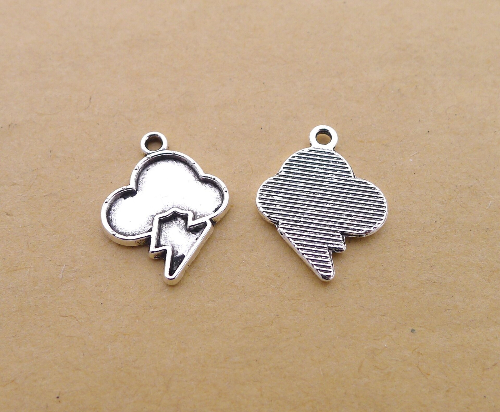 200 Pcs Tibetan Silver thunder rain cloud Charms Pendant 18X14MM LD7881 ...