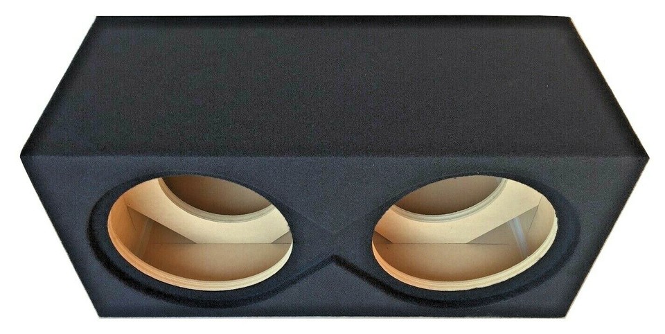 Custom Sealed Sub Box Subwoofer Enclosure for 2 10" Kicker CompQ Subs ...