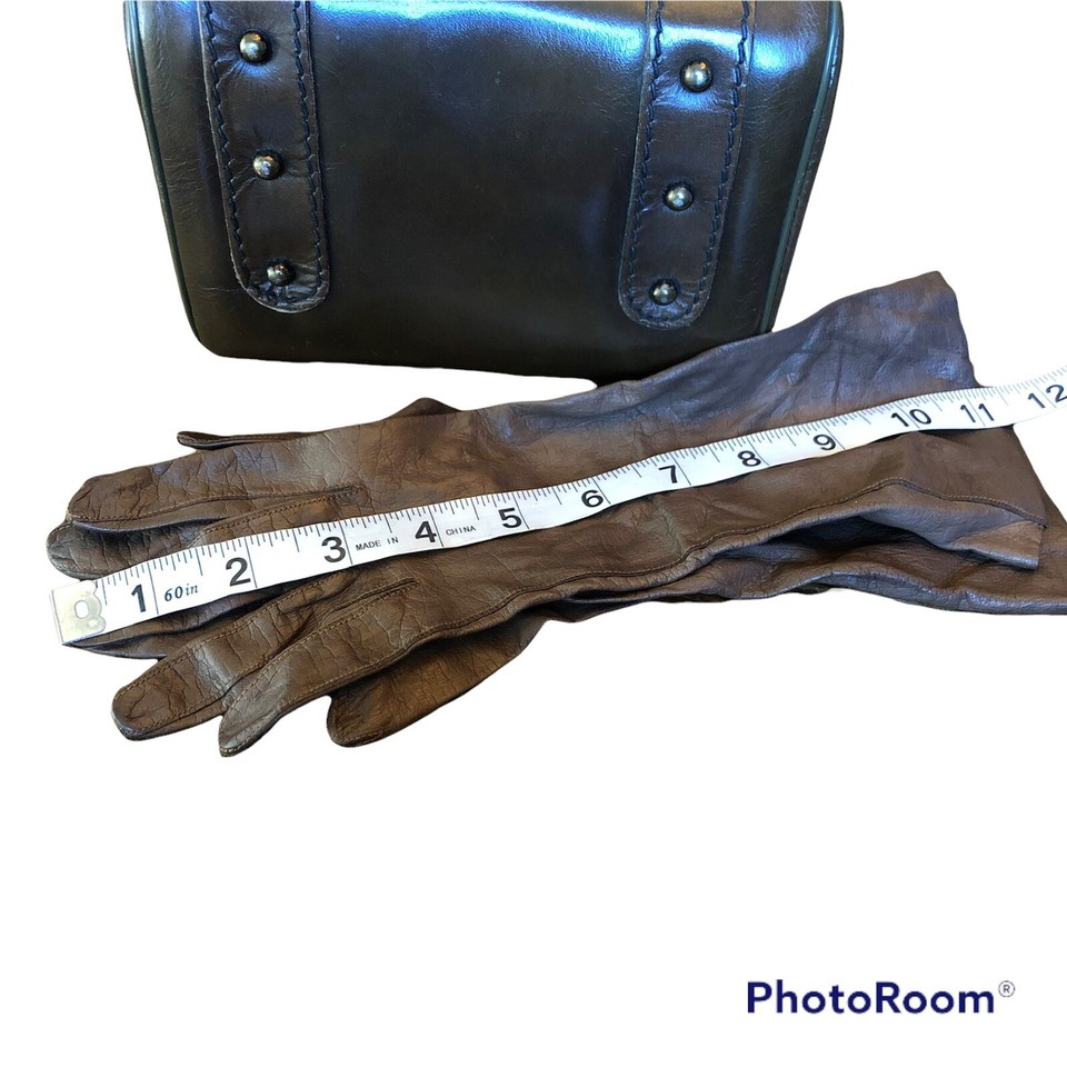 Vintage 1950s Ronay Leather Box Purse Bag Handbag Brown Retro Amazing ...