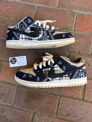 Nike Dunk Low Premium QS SB Dunks Travis Scott Cactus Jack Men’s Size ...