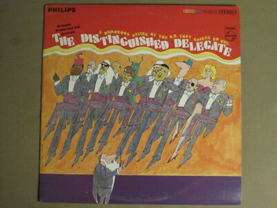 STAN JACOBSON THE DISTINGUISHED DELEGATE LP '67 PHILIPS PHS 600-254 ...