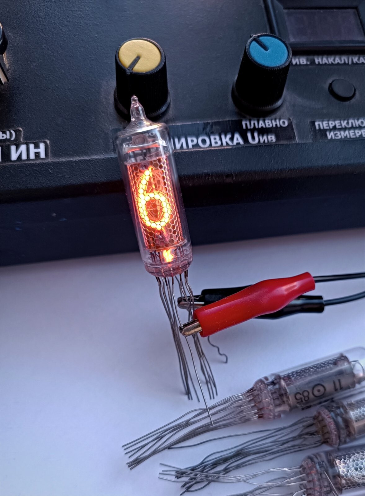 2 pcs Vintage IN-16 IN16 Nixie Tube lamp clock USSR DIY #1 | eBay