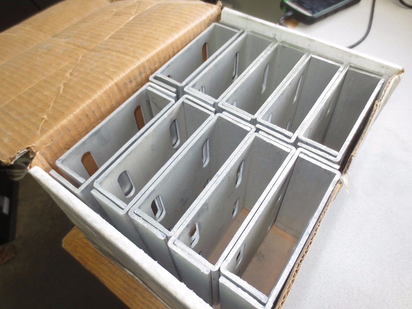 COOPER B-LINE 9A-1044 CHANNEL SPLICE PLATES - NO SCREWS - ALUMINUM ...