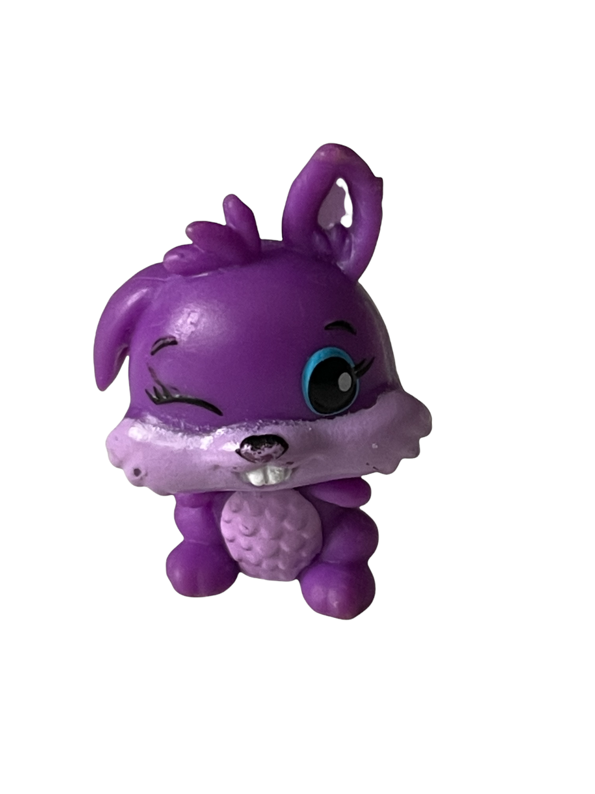 Hatchimals Colleggtibles Purple Bunwee Bunny Rabbit Silver Wings Figure ...