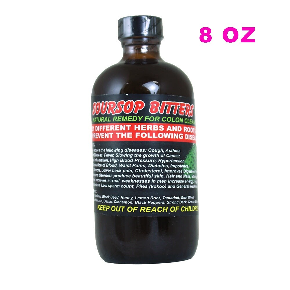 Herboganic Soursop Living African Bitters - !!! 8 Ounce !!! | eBay