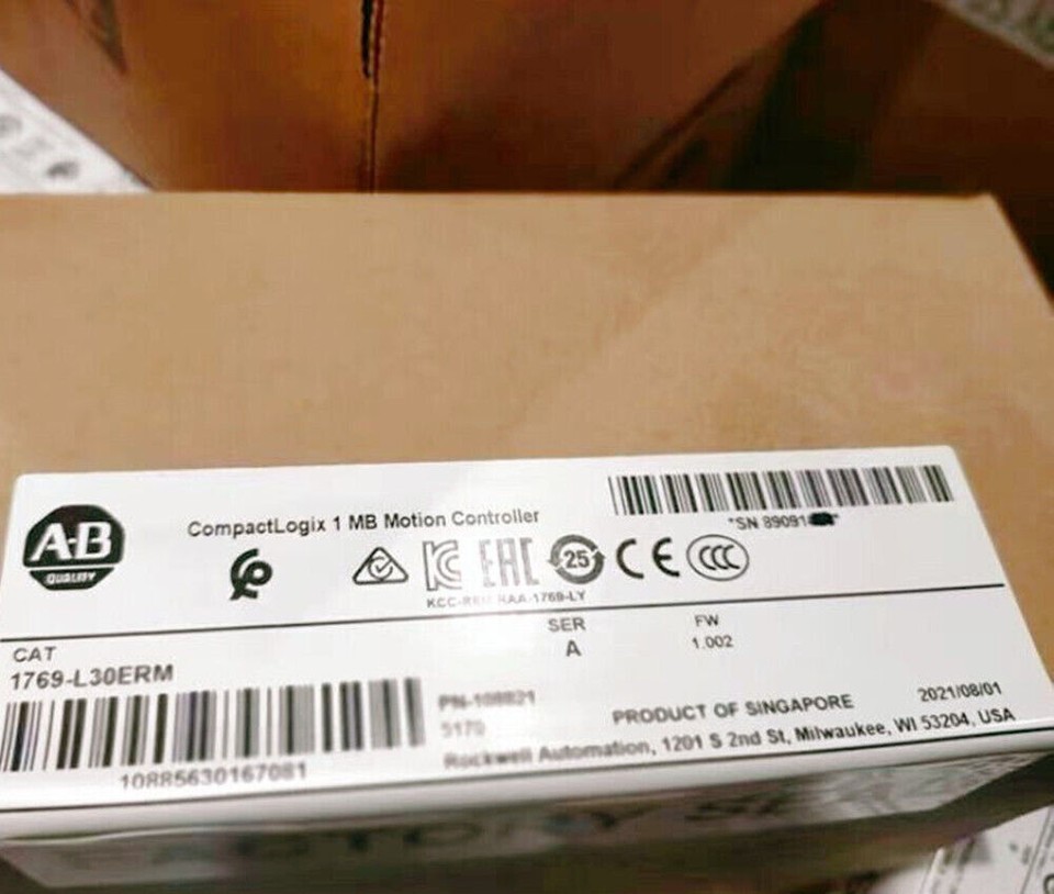 AB 1769-L30ERM Ser A CompactLogix 100% New Factory Sealed FREE SHIP | eBay