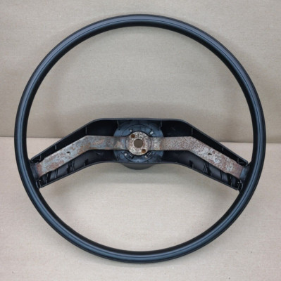 80-86 Ford Truck Factory Black Steering Wheel 2-Spoke Bronco 81 82 83 ...