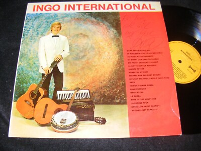 INGO INTERNATIONAL LP German Lounge/ Novelty Performer AUTOGRAPHED Folk ...