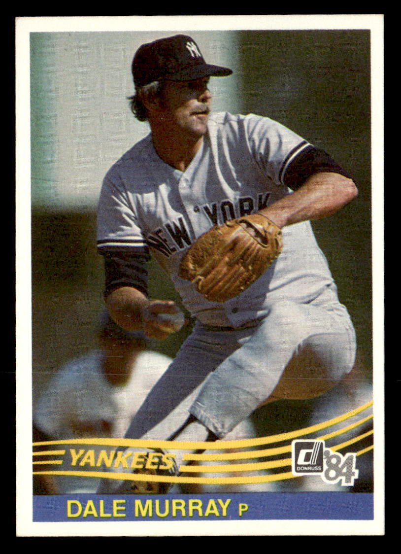 Dale Murray 1984 Donruss Card #577 New York Yankees | eBay
