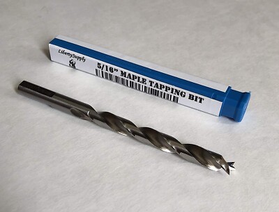 Maple Tapping Drill Bit 5/16" to tap maple trees for sap / syrup. New ...