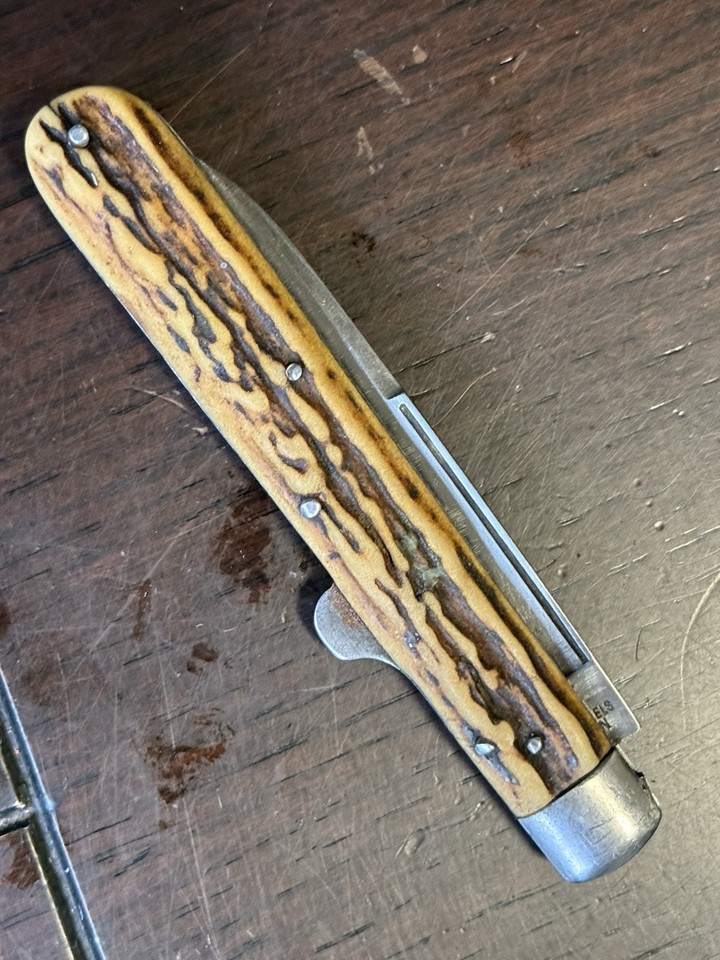 RARE JA HENCKELS SOLINGEN GERMANY LOCKBACK POCKETKNIFE FRIODUR NICHT ...