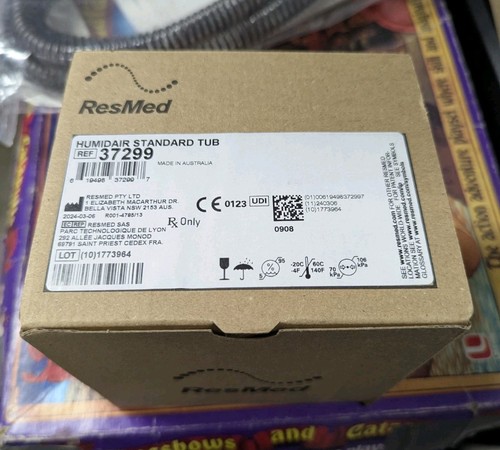 CPAP ResMed 37299 Humidifier Water Reservoir Chamber Tub Tank Unopened ...