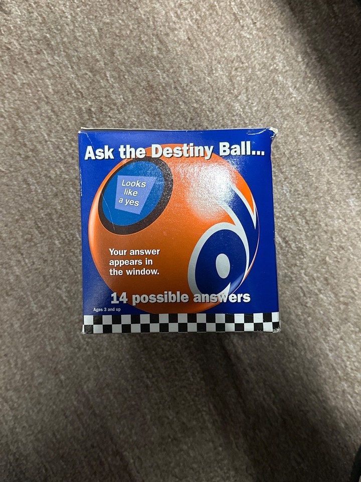Vintage 76 Destiny Magic 8 Ball Fortune Telling Toy Union 76 Gas ...