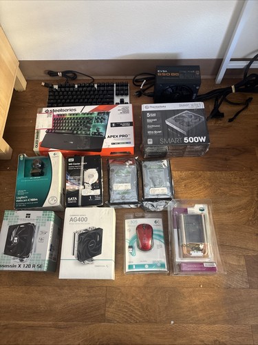 Entire Computer Lot 90% NEW In Box Sealed (1) Mech Keyboard (1) EVGA ...