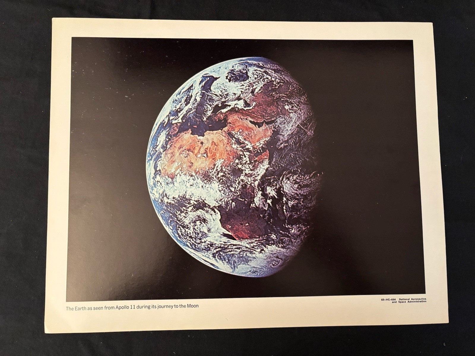 Set of (12) NASA Apollo 11 Moon Landing Color 11x14 Prints, 69-HC | eBay