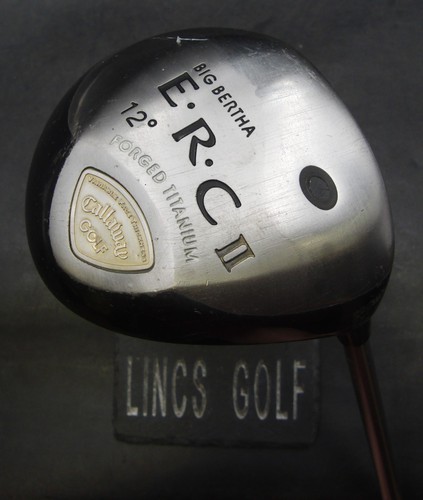 Ladies Callaway Big Bertha ERC II Forged 12° Driver Ladies Graphite ...