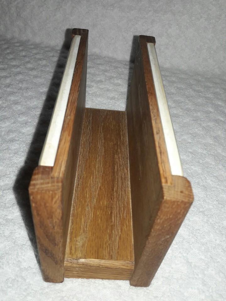 Vintage Kimberly Enterprises Graphic Art Tiles Napkin Holder | eBay