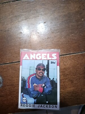Reggie Jackson 86 Topps Box Bottom | eBay