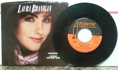 Laura Branigan – Solitaire / I'm Not The Only One, 45 RPM w/ PS, EX | eBay
