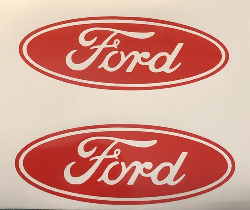 2x Ford logo stickers/decals Garage,Toolbox,car Window/bumper | eBay UK