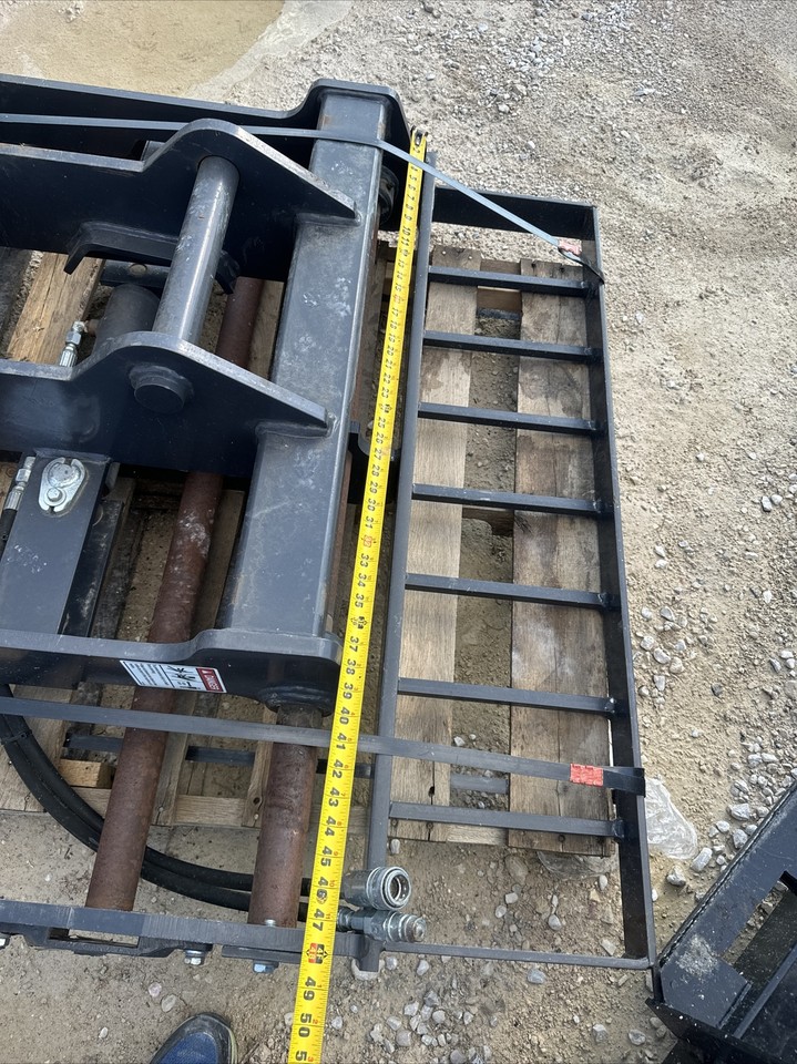 Gehl Telehandler Lift Hydraulic Side Shi Fork Carriage Mast Back 48 ...