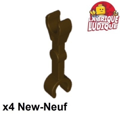 Lego - 4x Braccia Meccanico Marrone Scuro/Dark 59230 Nuovo | eBay