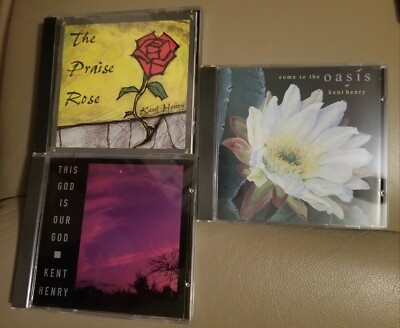 Kent Henry 3 CD's Christian Praise and Worship Songs. Great Condition ...