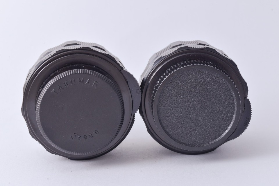 Lot of 2 [Exc] Pentax Super-Takumar 50mm f/1.4 + 55mm f/1.8 M42 Lens ...
