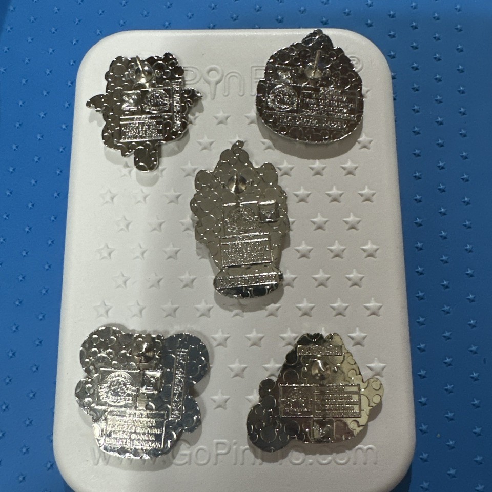 5 Authentic Disney Pins. Disney Parks Starter Trading Set With Mini Pin ...